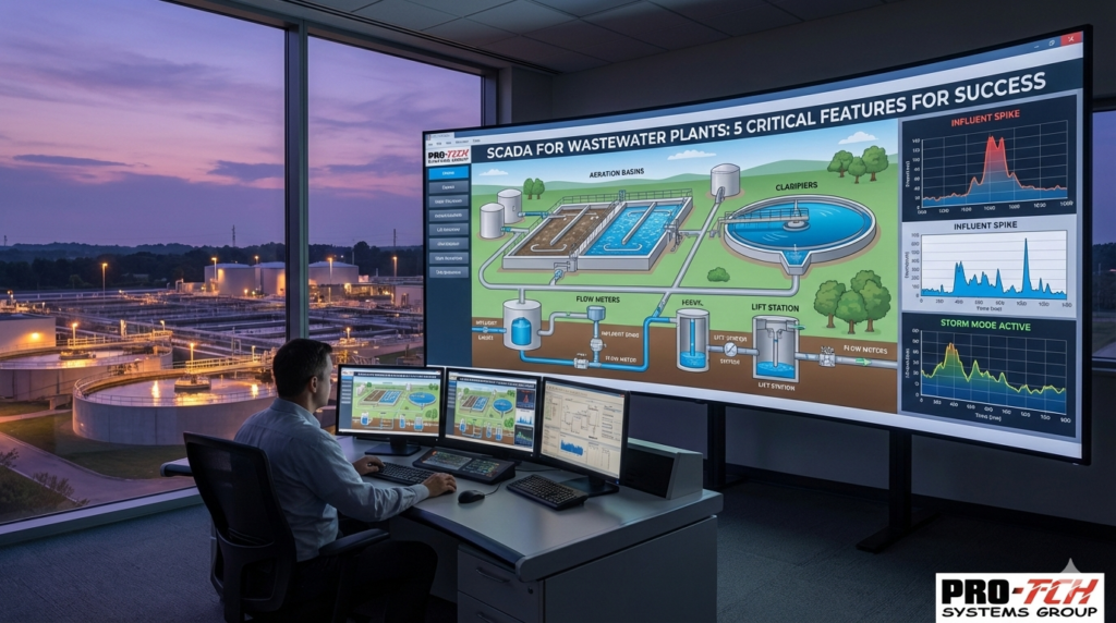 SCADA for Wastewater Plants: 5 Critical Features for Success