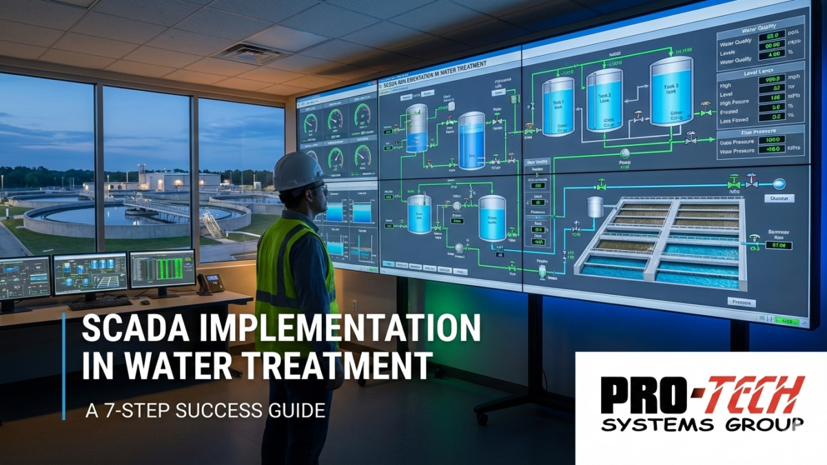 SCADA Implementation in Water Treatment: A 7-Step Success Guide